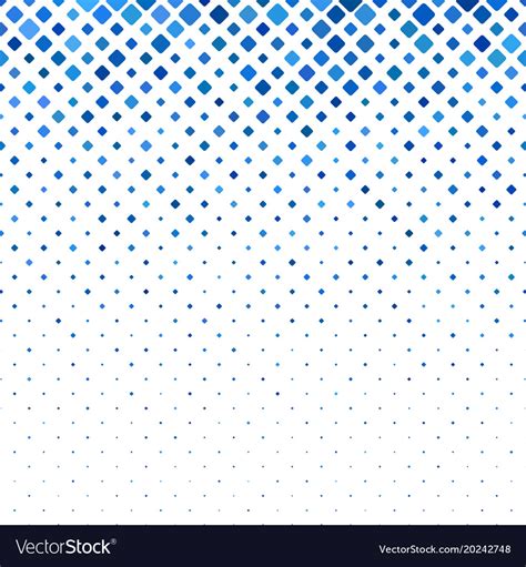 Geometrical Rounded Square Pattern Mosaic Vector Image