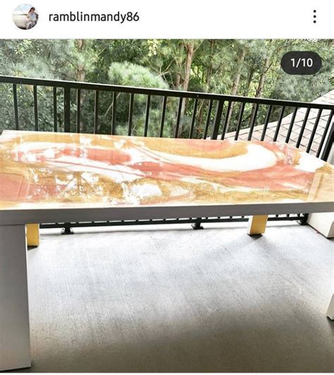 Custom Resin Art Tables Etsy