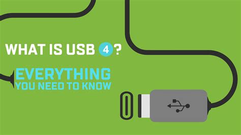 What Is Usb4 Everything You Need To Know