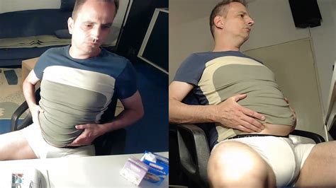Guy Chugging Pure Cream Gainer Shakes And Masturbating ThisVid