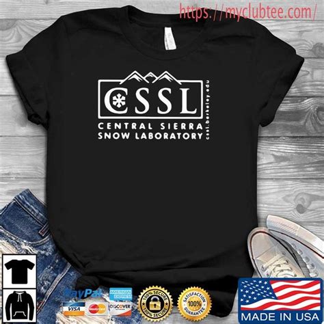 Cssl Central Sierra Snow Laboratory Shirt Hoodie Sweater Long Sleeve