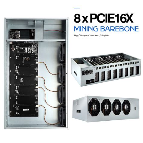 Buy Mining Rig Case GPU Mining Case With Powerful Cooling Fans And Mining Motherboard