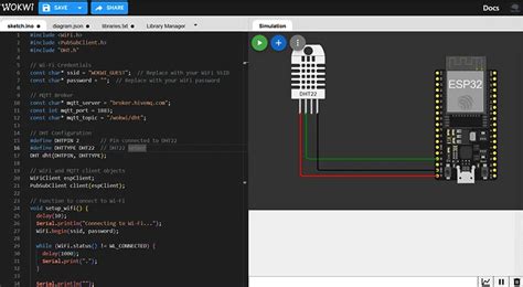 Iot Simulation Simulating An Iot Project With Wokwi