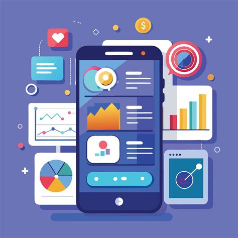 Mobile Online Data Monitoring Analysis And Management Illustrations