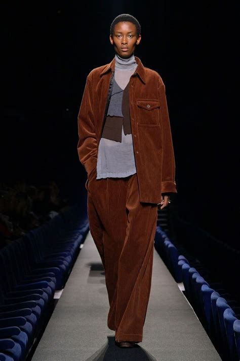Dries Van Noten Rtw Fall 2023 Corduroy Trend 2023 Dries Van Noten