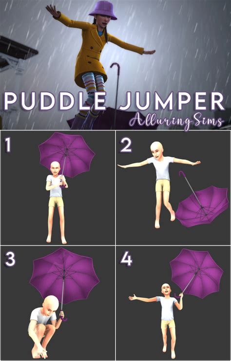 Puddle Jumper Mini Pose Pack Alluriingsims On Tumblr
