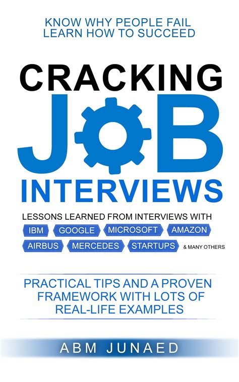📚👔 Book Cracking Job Interviews Why People Fail And How To Succeed Practical Tips And A