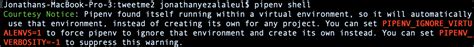 Solved Pipenv Detects Itself Running In A Virtual Env Even