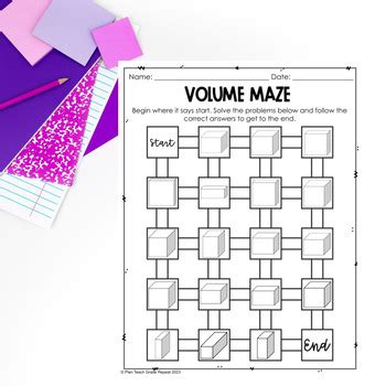 Volume Rectangular Prisms Activities For Gifted Babes AIG Enrichment