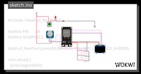 Esp32 Neopixel 2 State Copy Wokwi Esp32 Stm32 Arduino Simulator