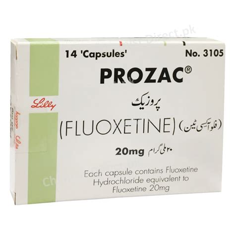 Prozac 20mg Caps Chemistdirectpk