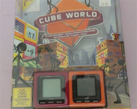 Radica Cube World Game Toy By Mattel Stick People Sticking Together