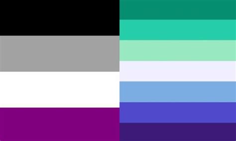Gay And Aromatic Lgbt Flag Pride Flags Lgbt