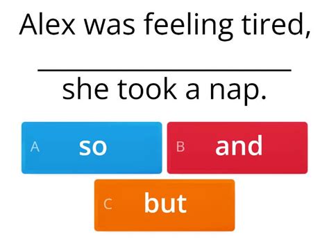 Conjunction Quiz