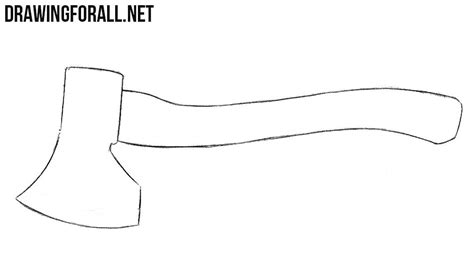 How To Draw An Axe