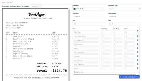 Receipt Ocr Software Fast And Accurate Data Extraction