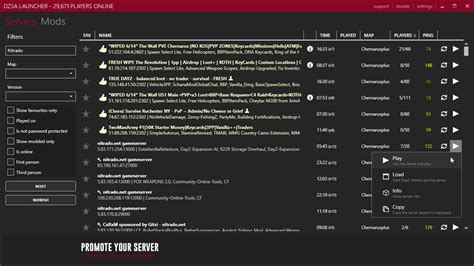 DayZ Launcher How To Join A DayZ Server NITRADO