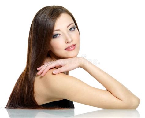 Fille Sexy Avec Le Long Cheveu Image Stock Image Du Beau Femme