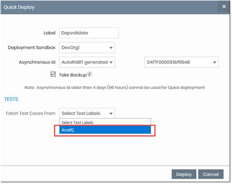 Deployment Autorabit Knowledge Base