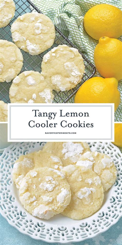 Lemon Cooler Cookies Also Known As Sunshine Lemon Coolers Are A