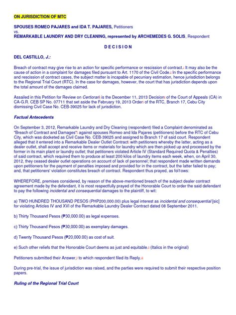 Cases Part 2 Pdf Legal Remedy Lawsuit