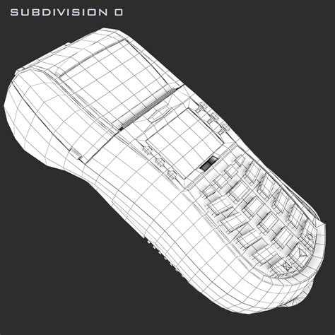Pos Terminal Hypercom Optimum T4210 3d Model 19 Max 3ds Obj Fbx Free3d