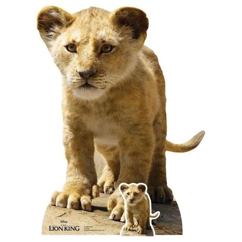 Figurine En Carton Taille Réelle Disney Simba Le Roi Lion H 87 Cm Cdiscount Maison