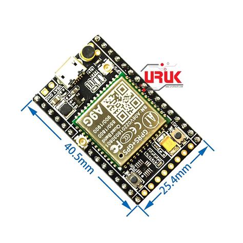 A9g Gsmgprs Gps Development Board Smsvoicewireless Data Transmission Uruktech Sinaaa St
