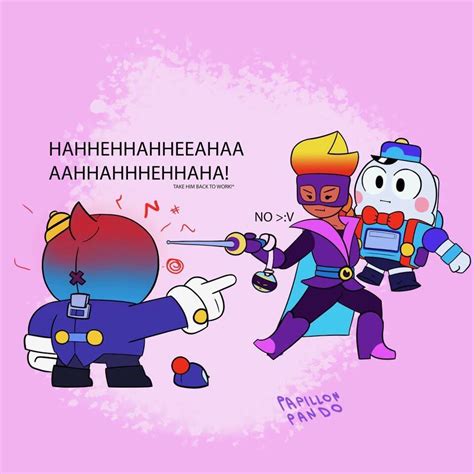 Brawl Stars Amber X Lou Undertale Comic Funny Brawl Blow Stars