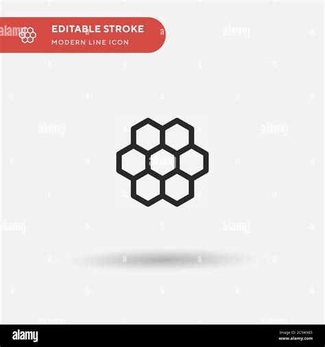 Honeycomb Simple Vector Icon Illustration Symbol Design Template For Web Mobile Ui Element