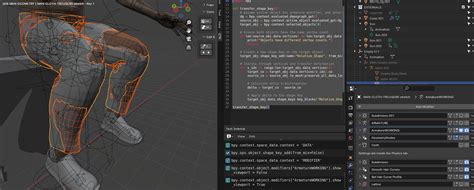 Transfer Deltas As A Shape Key From Cloth Simulated Mesh To An Armature
