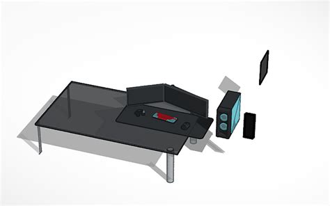 3d Design Gaming Setup Tinkercad