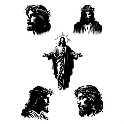 Jesus Svg Bundle Christian Svg Jesus Cut Files Jesus Clip Inspire