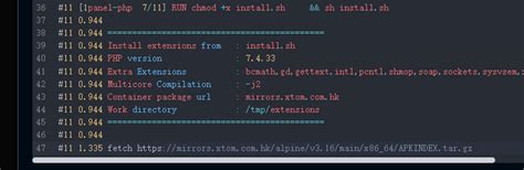 PHP7安装卡在这过不去求助 1Panel 社区论坛 FIT2CLOUD 飞致云