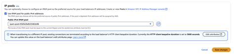 simplify alb s public ip address assignment with vpc ipam networking