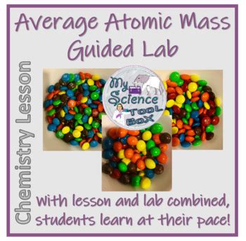 Average Atomic Mass Guided Lesson And Lab By My Science Toolbox TpT