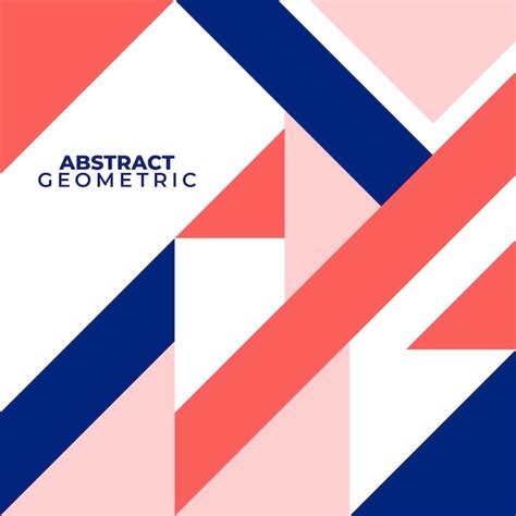 Premium Vector Abstract Geometric Seamless Pattern Vector Illustration