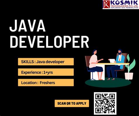 openings on java developer kosmiktechnologies pvt ltd