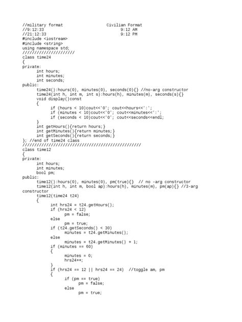 Conversion Constructor Pdf Computer Programming Programming Paradigms