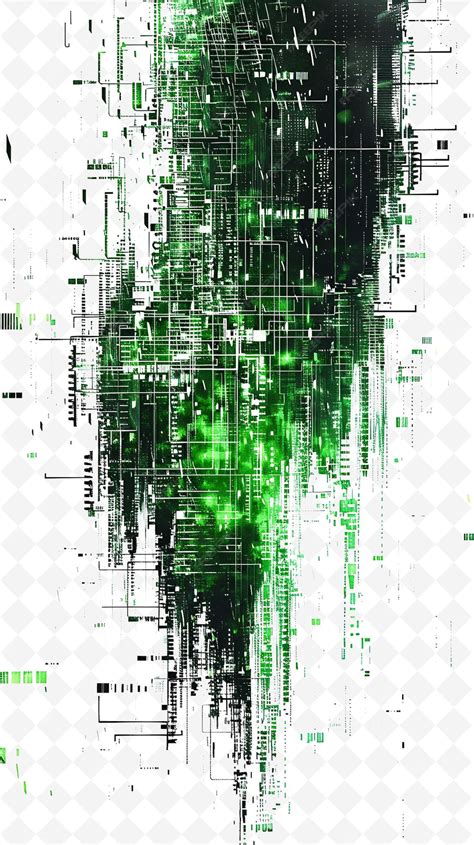 Png Hacker Code Glitch With Binary Code Abstract Shapes And Glit Illustration Texture Background