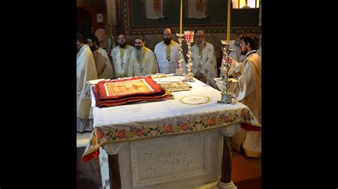 ΙΕΡΑ ΕΓΚΑΙΝΙΑ ΙΕΡΟΥ ΝΑΟΥ ΑΓΙΩΝ ΘΕΟΔΩΡΩΝ ΘΗΒΩΝ Holy Opening Of The Church Of Saint Theodore Of