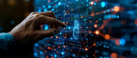 Businessman Hand Touch Ai Panel Of Abstract Communication Innovation Future Ai Deep Learning