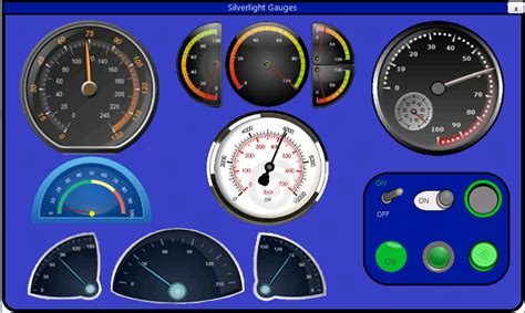 Silverlight Gui Examples