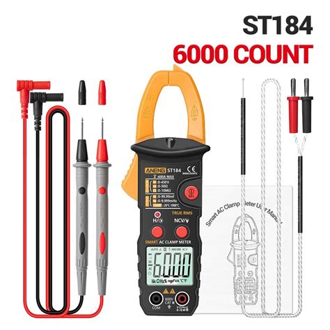 Smart Digital Clamp Meter St184 Without Battery Di Vicedeal