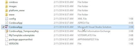 Windows Platform Guide Apache Cordova