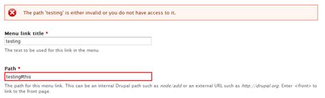 Routes In Drupal 7 How Do I Add An Anchor Tag To A Path Alias Menu