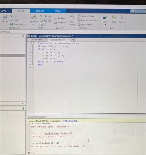 Solved Im Working On Matlab And Im Really Confused On How Chegg