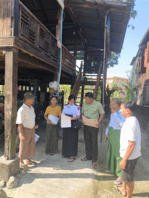 ပေါင်မြို့နယ်၌ ၂၀၂၄ခုနှစ် လူဦးရေနှင့်အိမ်အကြောင်းအရာ သန်းခေါင်စာရင်း Census Unit သန်းခေါင်းစာရင