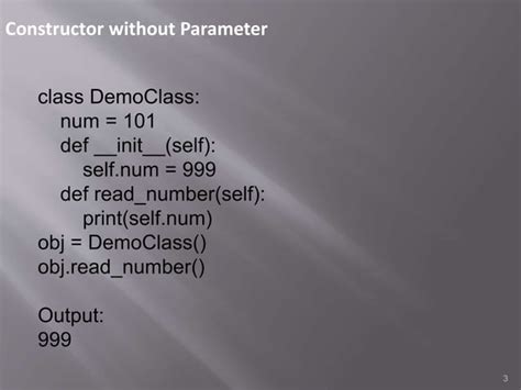 Constructor And Variables Ppt