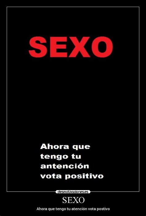 SEXO Desmotivaciones